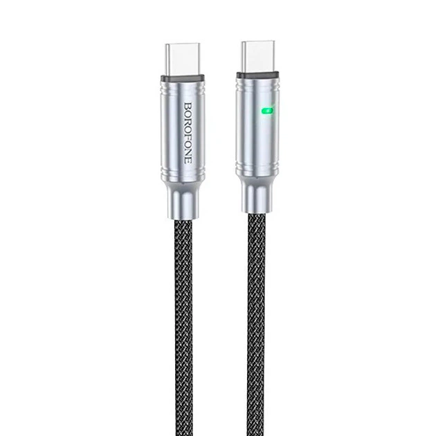 Кабель зарядки BOROFONE BU40 Type-C to Type-C (PD60W) (1.2M) для ...