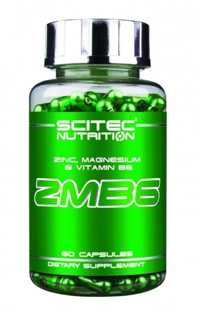 Витамины Scitec Nutrition ZMB6 60 caps – фото, отзывы, характеристики в ...
