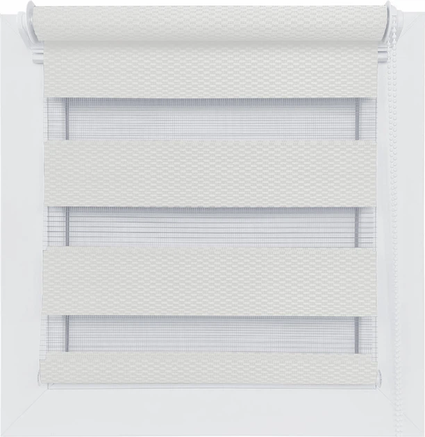 Ролета Bigimot День-ніч 25*170см Білий Преміум – купити онлайн на ROZETKA