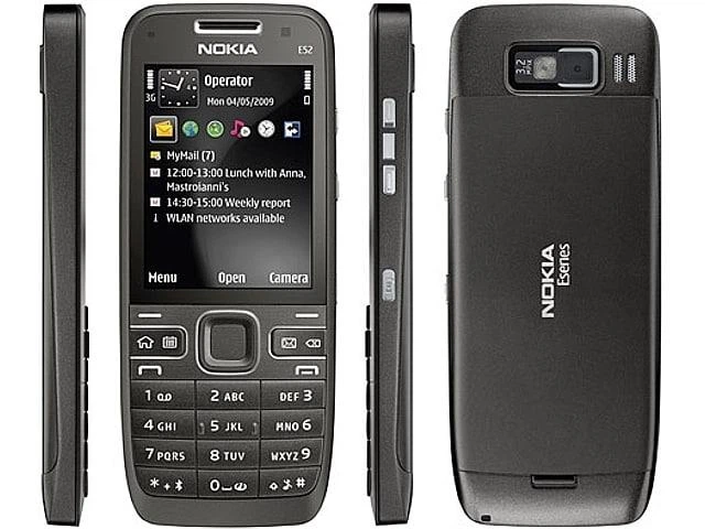 Мобильный телефон Nokia E52 Black 2.4" 3.2 Мп 1500 мАч 3G GPS, нокиа ...