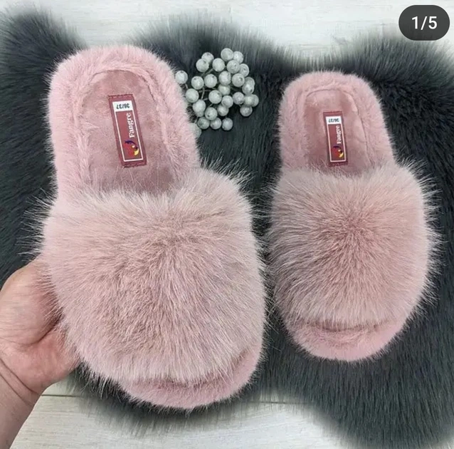 Домашні хутряні капці 39 от продавца Lekolukr в интернет магазине Rozetka Купить в Украине