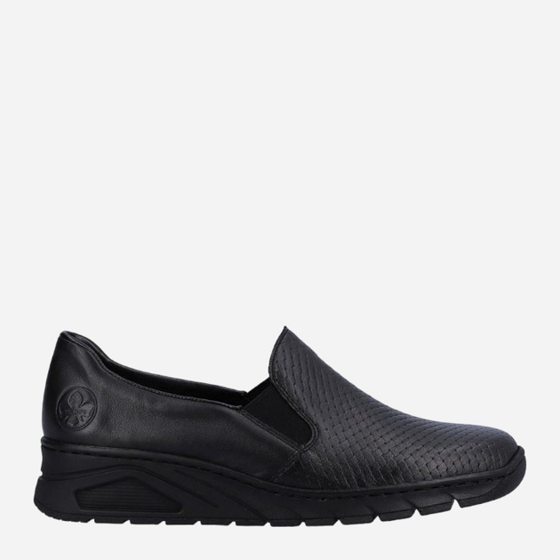 Женские слипоны RIEKER RIEN3363-01_CO 37 Черные (4060596716446) – в ...