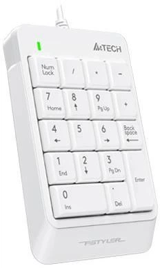 Клавиатура проводная A4Tech FK13P Fstyler Numeric Keypad White (FK13P (White) – фото, отзывы ...