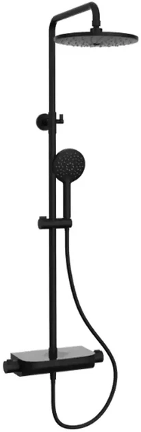 Душова система з термостатом DEVIT HB-GRD012B чорна матова – фото, відгуки, характеристики в ...