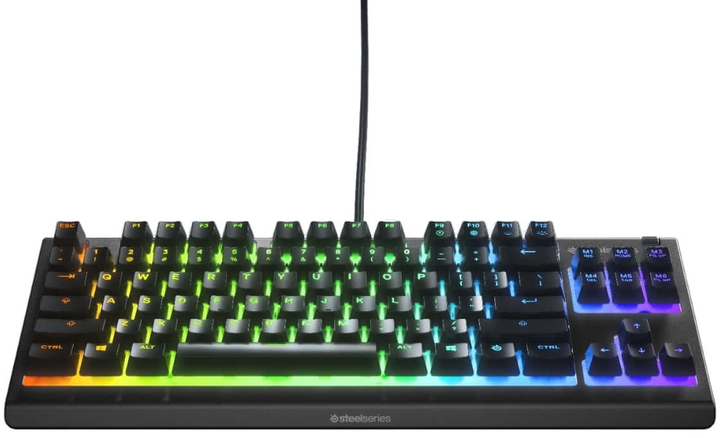 Клавиатура проводная SteelSeries Apex 3 TKL USB Nordic – фото, отзывы ...