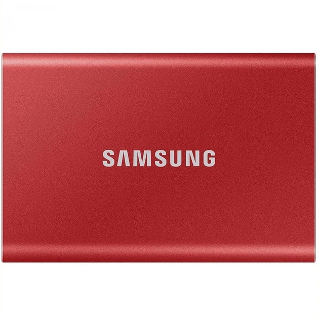 Накопитель внешний SSD 2.5" USB 1.0TB Samsung T7 Red (MU-PC1T0R/WW ...
