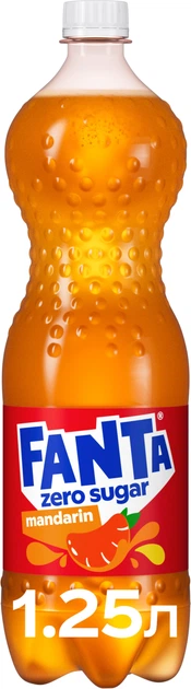 Упаковка напитка безалкогольного сильногазированного Fanta Zero sugar ...