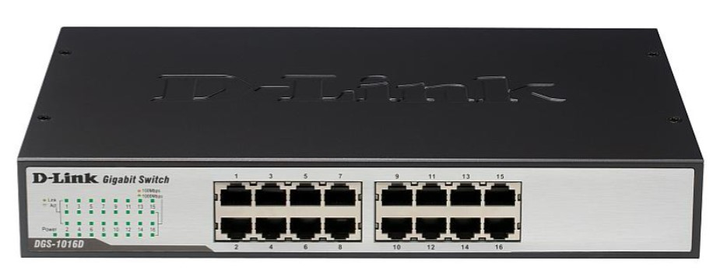 Комутатор D-Link DGS-1016D/I2A – фото, відгуки, характеристики в ...