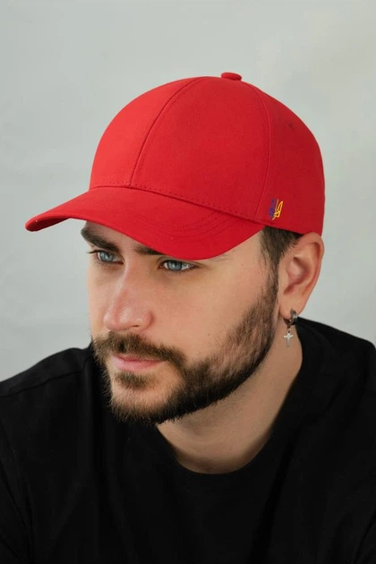 Кепка-бейсболка чоловіча Символіка Braxton 1513 червоний 56-60р ...