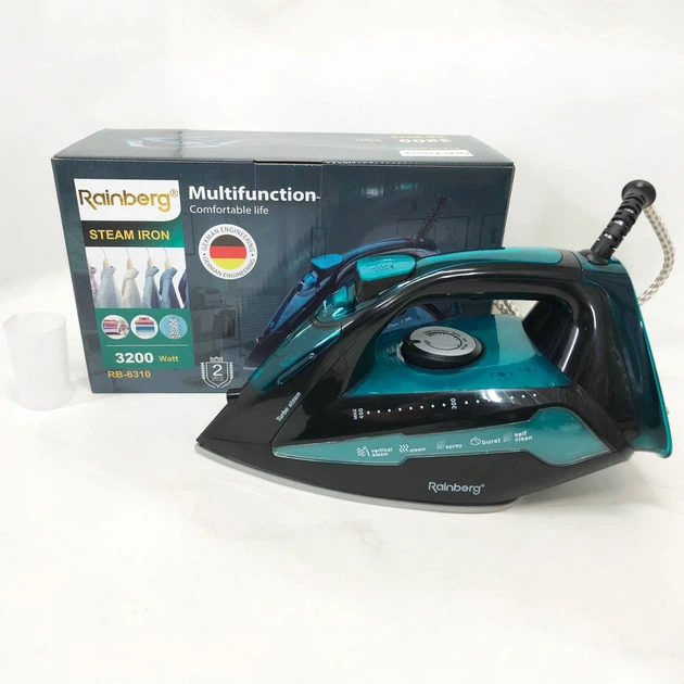 Утюг Rainberg RB-6310 3200W – фото, отзывы, характеристики в интернет-магазине ROZETKA от ...