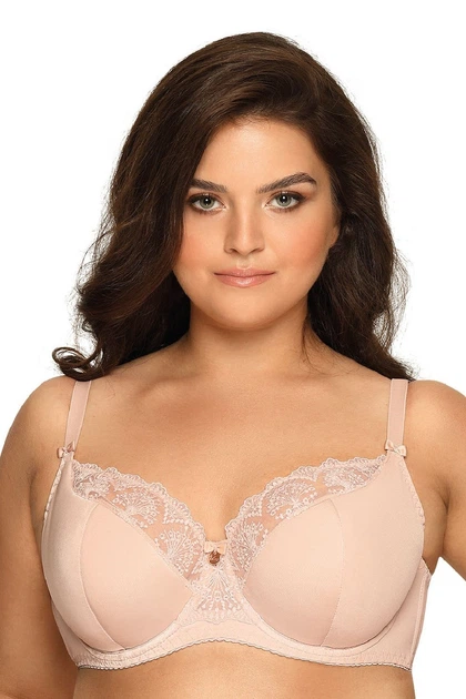 Напівдубльований бюстгальтер з вишивкою Freesia 1921 Ava 85I beige (6000006036540) от продавца ...