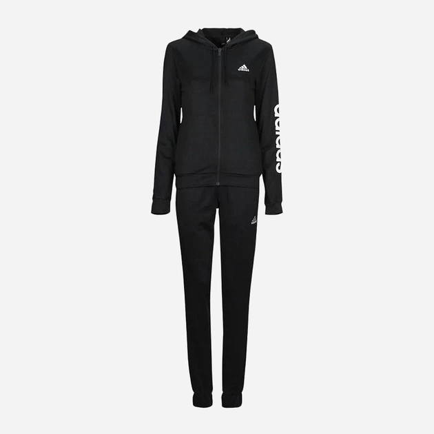 Спортивний костюм жіночий Adidas W Linear Track Suit HZ2258 XL Чорний ...