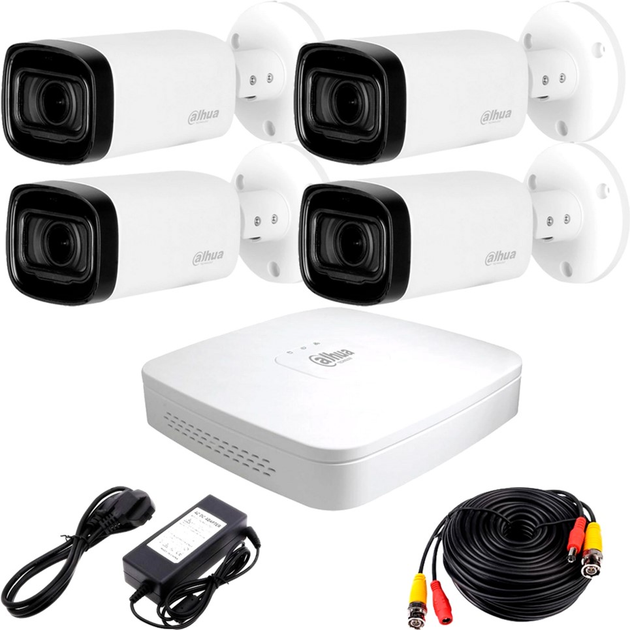 Комплект видеонаблюдения Dahua HDCVI-4W PRO KIT – фото, отзывы ...