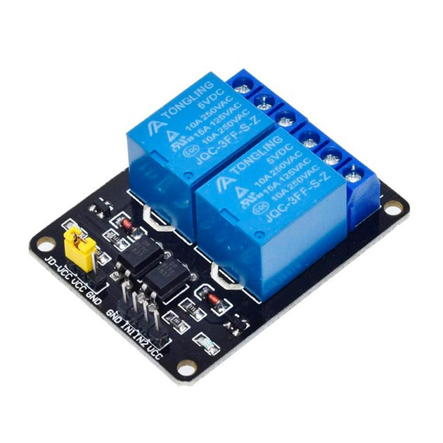 Реле 2 х канальный модуль 12v Arduinokit фото отзывы характеристики