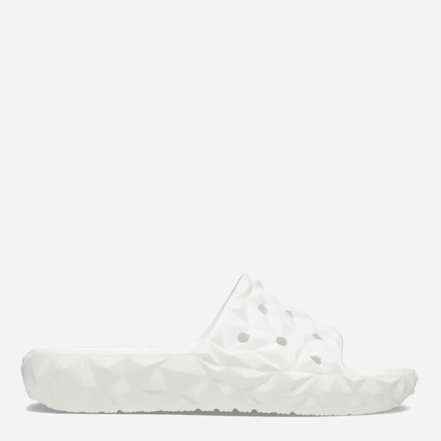 Женские шлепанцы для пляжа Crocs Classic Geometric Slide v2 209608-100 ...