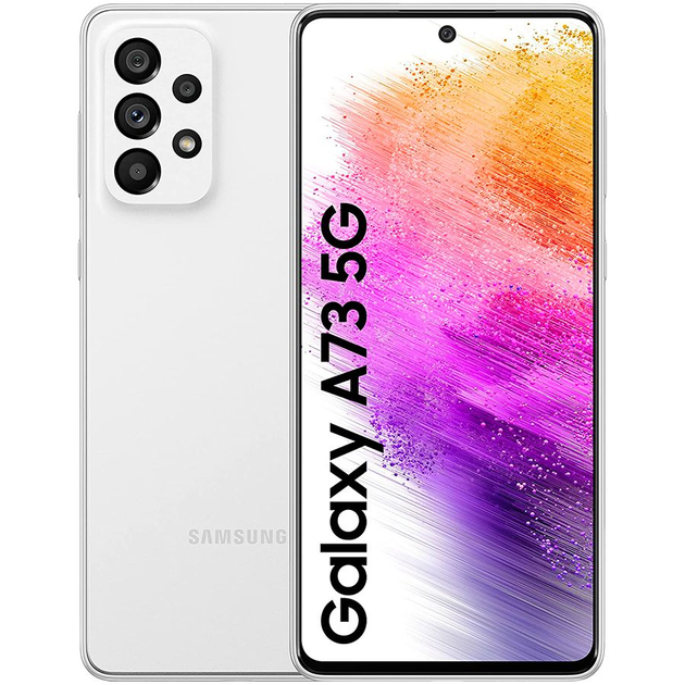 Смартфон Samsung Galaxy A73 (A736B) 128Gb White (SM-A736BZWDSEK) (Grade ...