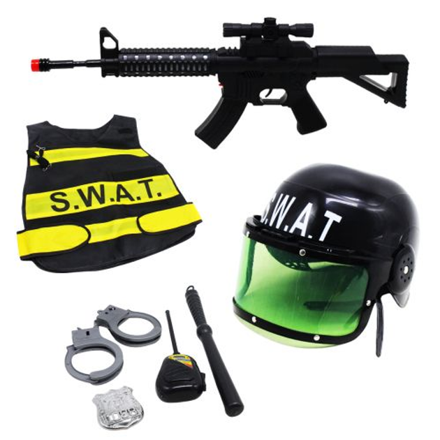 Полицейский набор в сумке "SWAT" (7 элем) – фото, отзывы ...