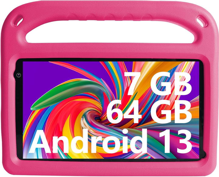 Планшет 7" Goodtel G7 7/64Gb 4 ядра Android 13 Рожевий – фото, відгуки ...