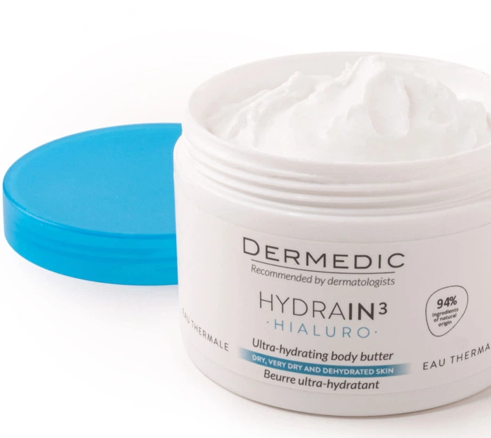 Ультра зволожувальний крем для тіла Dermedic Hydrain з Hialuro 225 мл ...