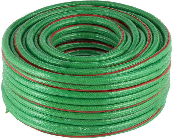 Шланг для воды Intertool 4-хслойный 1/2" армированный PVC 50 м (GE-4106 ...