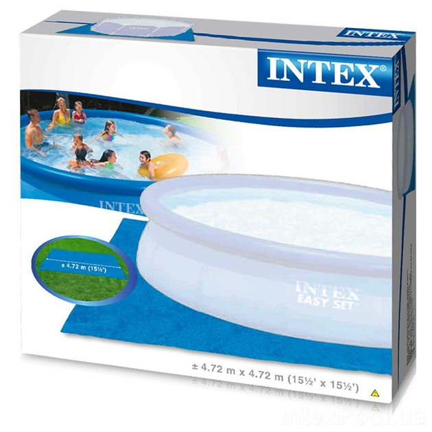 Подстилка для бассейна Intex 472х472 см, квадратная (IP-167202 ...
