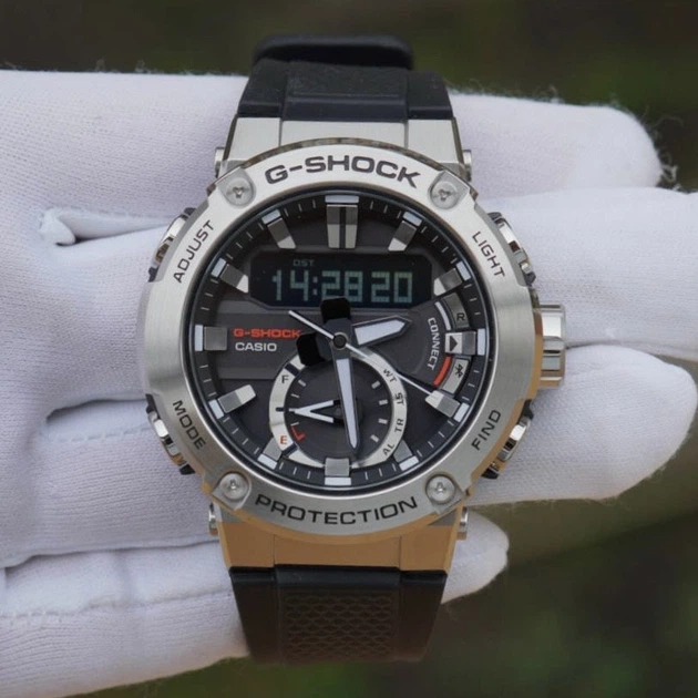 Часы Casio G-SHOCK GST-B200-1AER Bluetooth – купить онлайн на ROZETKA