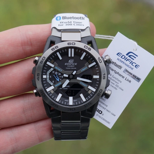 Часы Casio Edifice ECB-2000DC-1A Solar – купить онлайн на ROZETKA