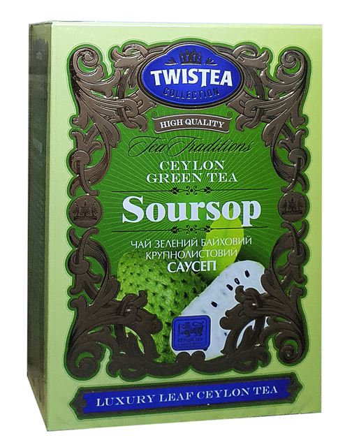 Чай Twistea Soursop зелений з саусепом 100 г (1600) от продавца: Great ...