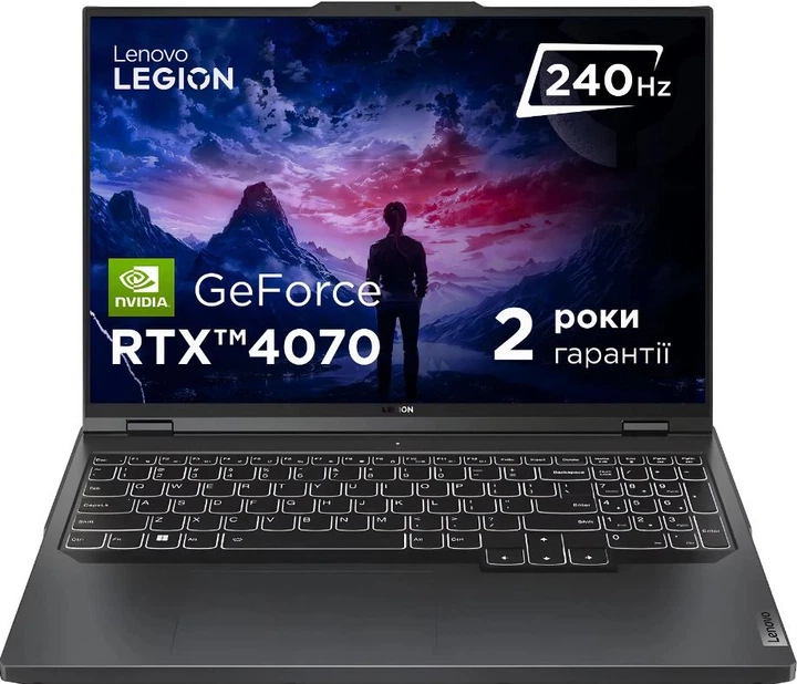 Ноутбук Lenovo Legion Pro 5 16ARX8 16" IPS (2560x1600) WQXGA 240 Гц ...