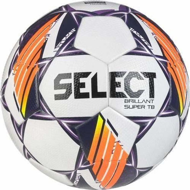 Мяч футбольный Select Brillant Super FIFA TB v24 Белый Фиолетовый Уни 5 ...