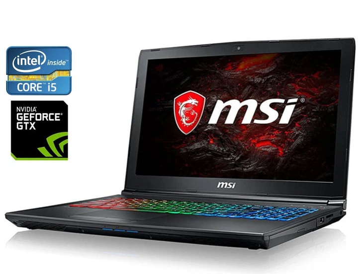 Игровой ноутбук Б-класс MSI GP62 7RD Leopard / 15.6" (1920x1080) TN ...