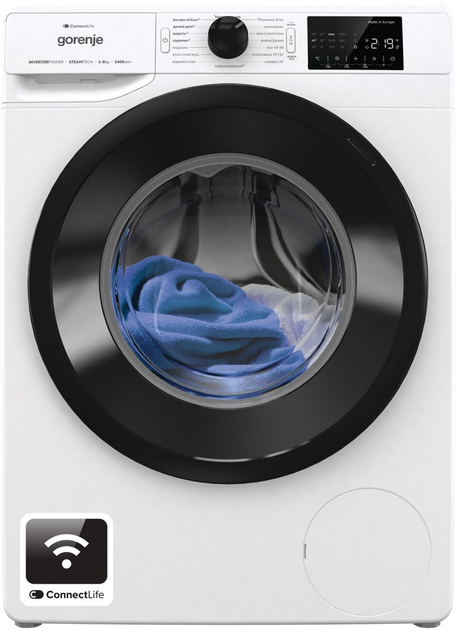 Стиральная машина узкая Gorenje WPNEI84SBSWIFI/UA – фото, отзывы ...