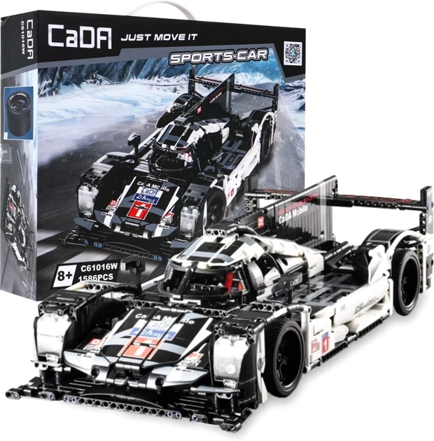 Конструктор CaDA 919 Sports-Car Спортивный автомобиль 1586 деталей ...