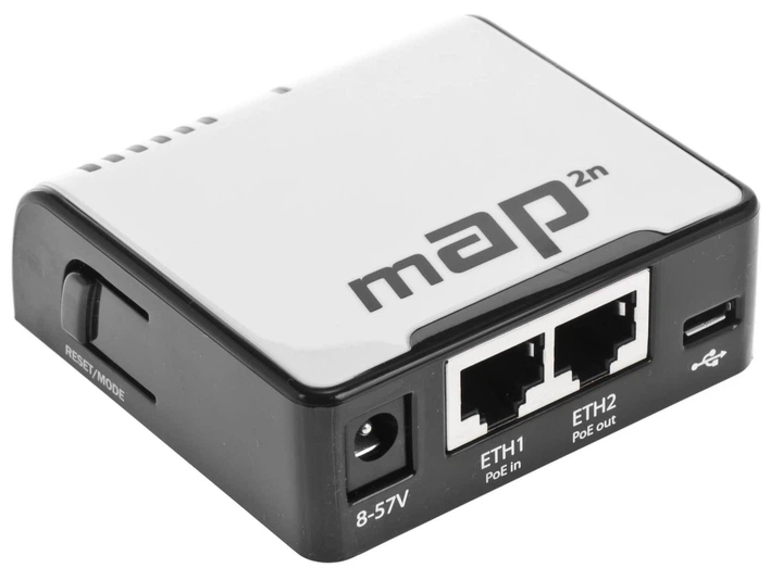 Внутрішня точка доступу MikroTik mAP (RBmAP2nD) – фото, відгуки ...