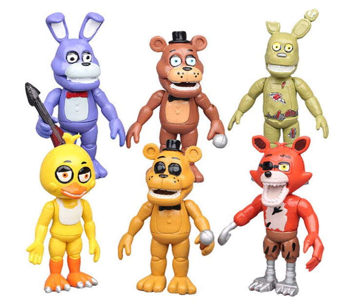 Пять ночей с Фредди фигурки Fnaf Five Nights At Freddys Аниматроники 6