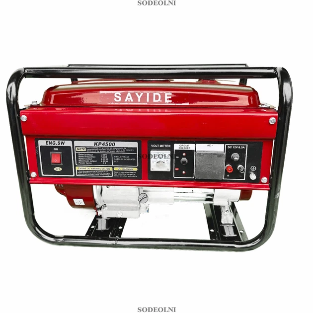 Генератор бензиновий Sayide, 3.5/4 квт. AVR – фото, отзывы ...