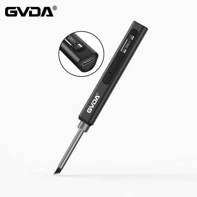 Портативний професійний USB смарт паяльник GVDA GD300 на 65Вт 5-20В 80 ...