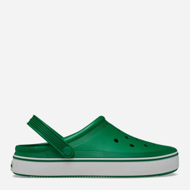 Женские кроксы Crocs Off Court Clog 208371-3WH 38-39 (M6/W8) 24 см Green Ivy (196265653225) – в ...
