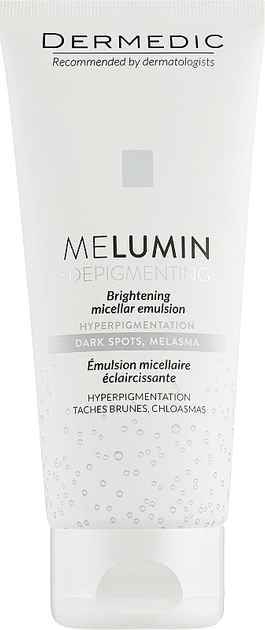 Осветляющая эмульсия для лица Dermedic Melumin Brightening Micellar ...