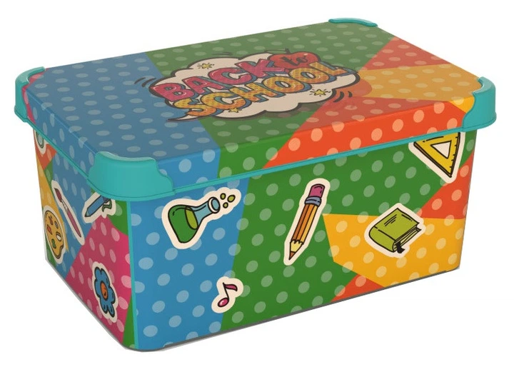 Контейнер Qutu STYLE BOX BACK TO SCHOOL, 10 л (6907091) 8690069070919 ...