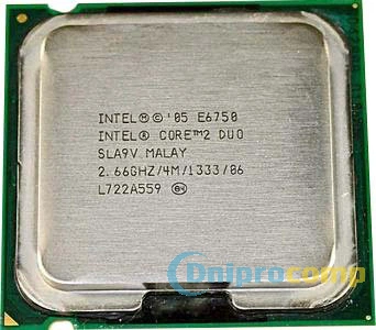 Процесор Core2Duo E6750 2.66 GHz/4M/1333Mhz Б/в – фото, отзывы ...