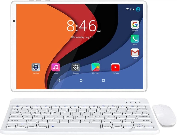 Планшет 10.1" Full HD LNMBBS L20 4/64GB 4G 8 ядер Android 10 6000 mAh Белый – фото, отзывы ...