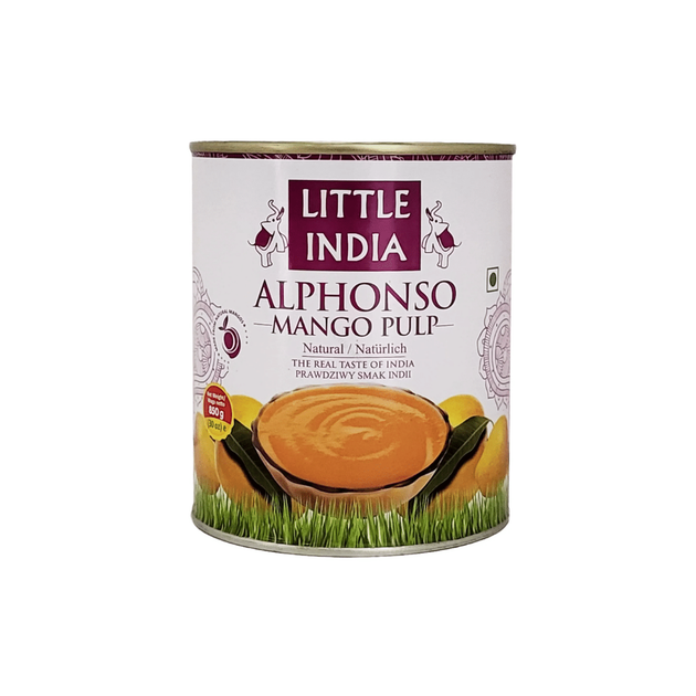 Мякоть манго Альфонсо натуральная (без добавления сахара) Little India ...