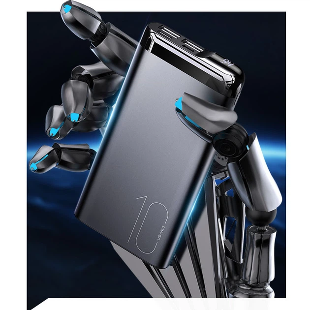 Портативний зарядний пристрій Power bank Usams US-CD148 PB55 Alloy ...