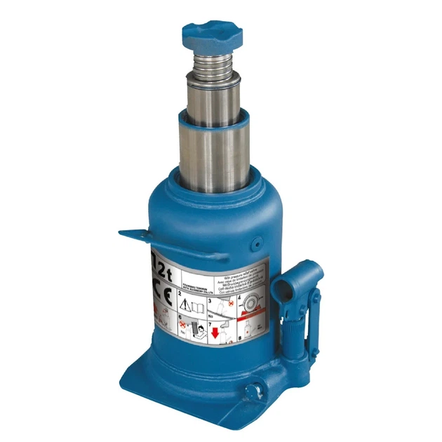 R̲O̲Z̲E̲T̲K̲A̲ | Домкрат GTM гидравлический бутылочный 12т (240-590мм ...