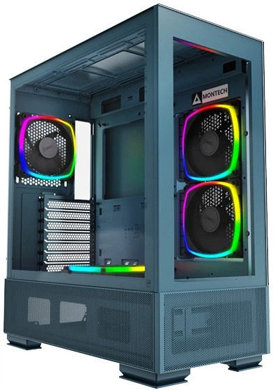 Корпус Montech Sky Two Blue (8277423) – фото, отзывы, характеристики в ...