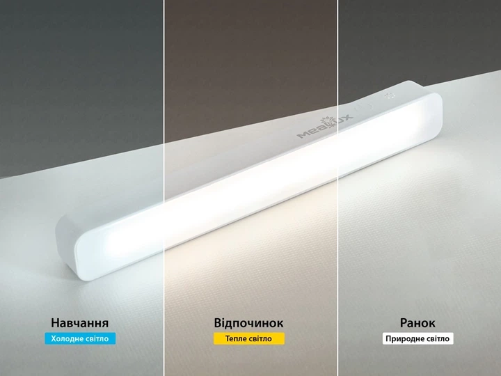 Лампа світлодіодна LED акумуляторна магнітна Mealux DL-18 з USB 430Lx – фото, відгуки ...