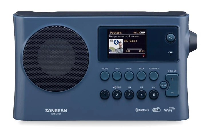 Радіоприймач Sangean WFR-28BT Dark Blue – фото, отзывы, характеристики ...