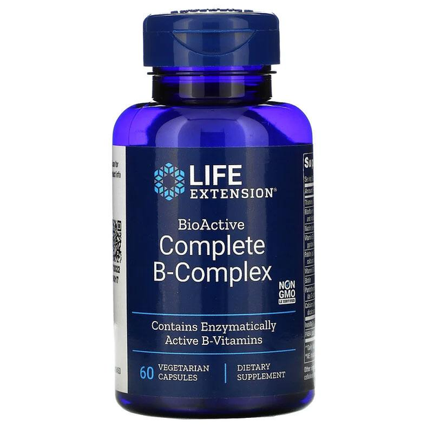 Витамины группы B Life Extension BioActive Complete B-Complex активные ...