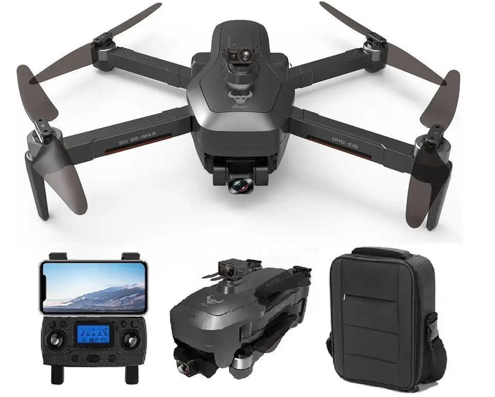 Квадрокоптер ZLRC SG908 PRO MAX - дрон с 4K камерой, GPS, FPV, 1500м ...